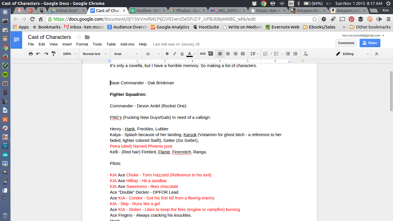 Writing A Novel In Google Docs Ken McConnell Writing A Novel In Google Docs Ken McConnell