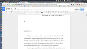 Writing A Novel In Google Docs – Ken-McConnell.com