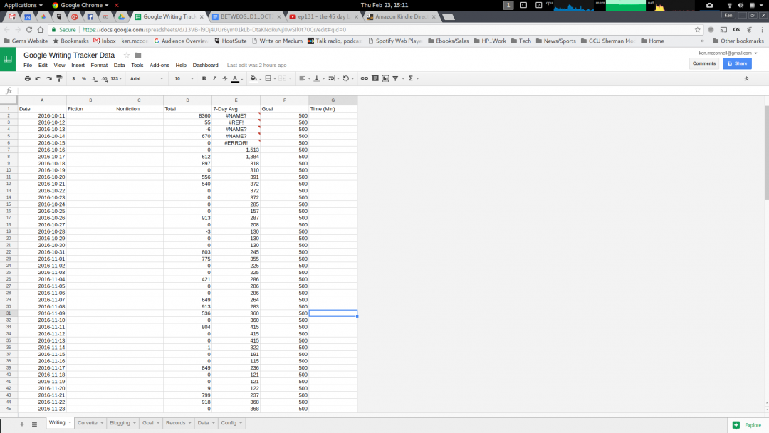 Using Google Docs For Novel Writing – Ken-McConnell.com